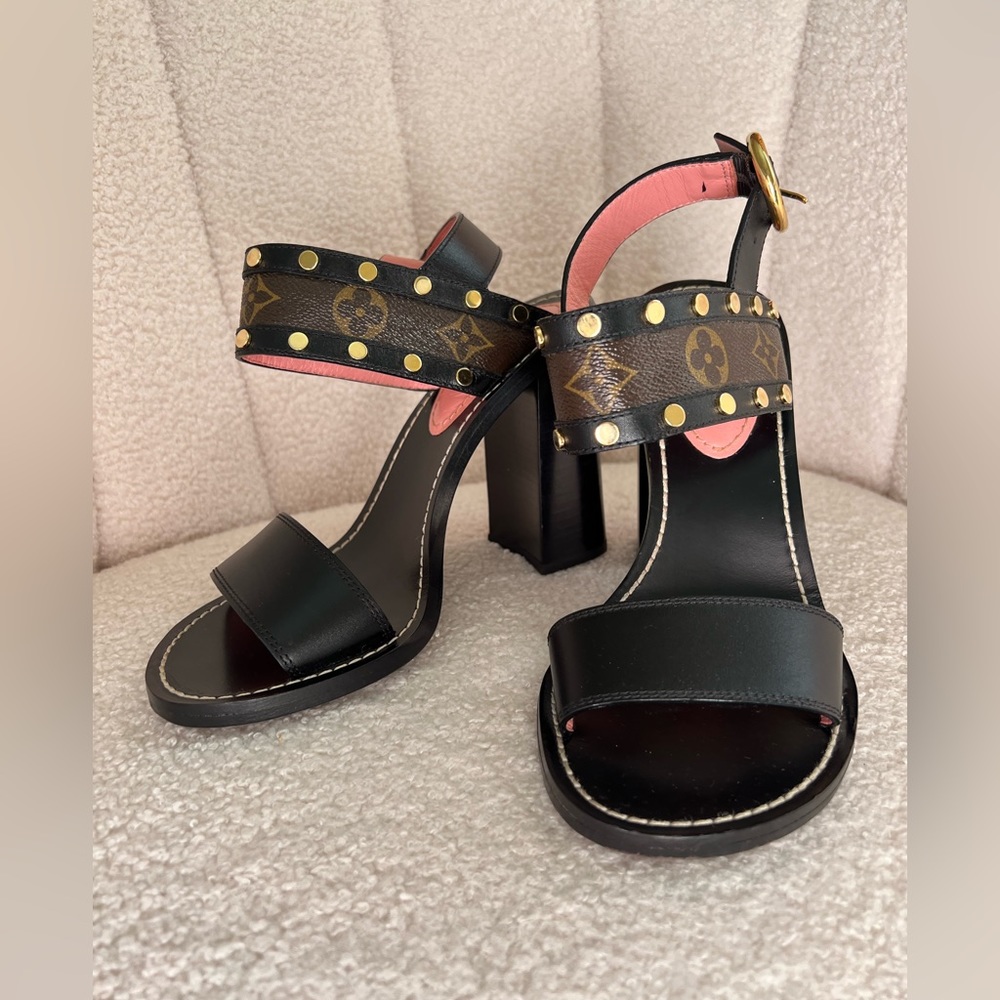Louis Vuitton Lv Sandals , Monogram , High Heels Like… - Gem